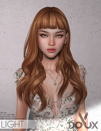 Second Life Marketplace Doux Light Hairstyle [demo]